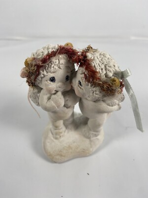 Dreamsicles 2 Cherub Angels Kiss on Cheek Kristin Figurine 1994 | eBay