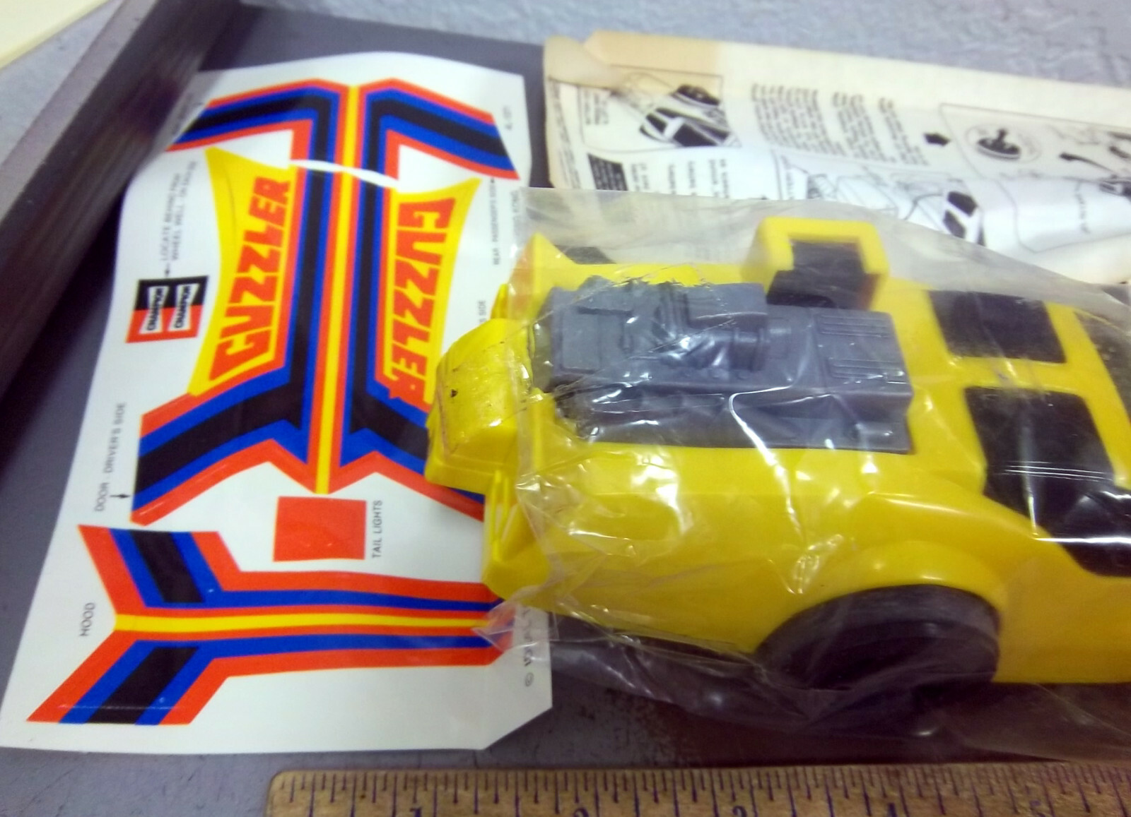 1982 Ideal Power Guzzler Dragster toy, NEW in original box and unopened ...