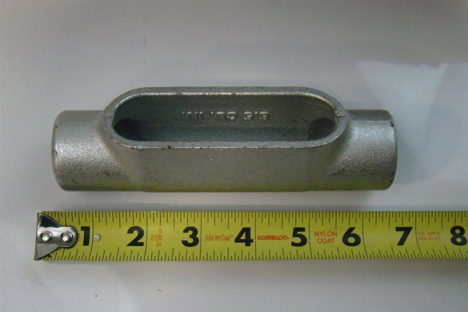 (10) Cooper Crouse-Hinds Condulet Conduit Outlet Body 3/4" 6.5 Cubic ...