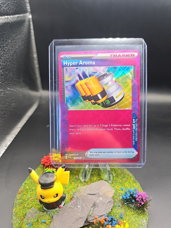 Hyper Aroma - 152/167 - Ace Spec - SV06: Twilight Masquerade - Pokemon ...