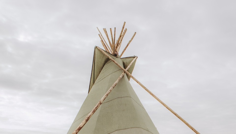 Tipi tent 5m, 16ft Cheyenne teepee tent, 100% natural material, pyramid ...