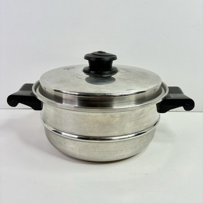 Saladmaster 2 Qt Stainless Steel 8" Double Boiler Pot Pan INSERT w Vapo ...