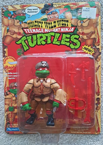 Teenage Mutant Ninja Turtles TMNT Wacky Wild West Sewer Scout Raph 1992 ...