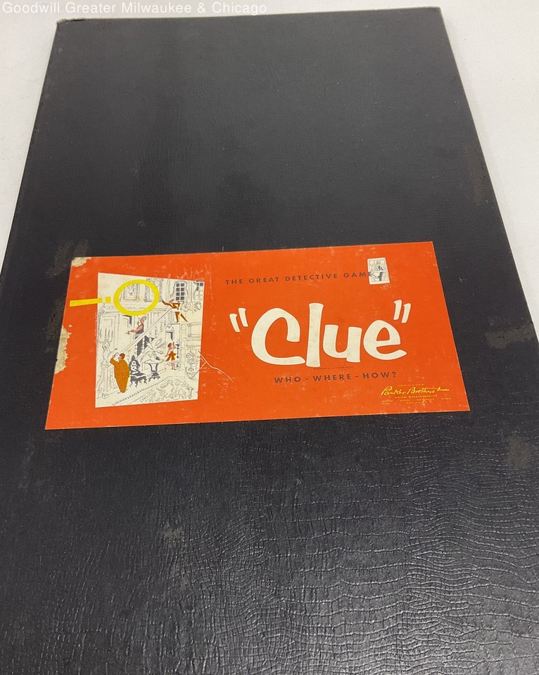 Vintage 1956 CLUE Board Game | eBay