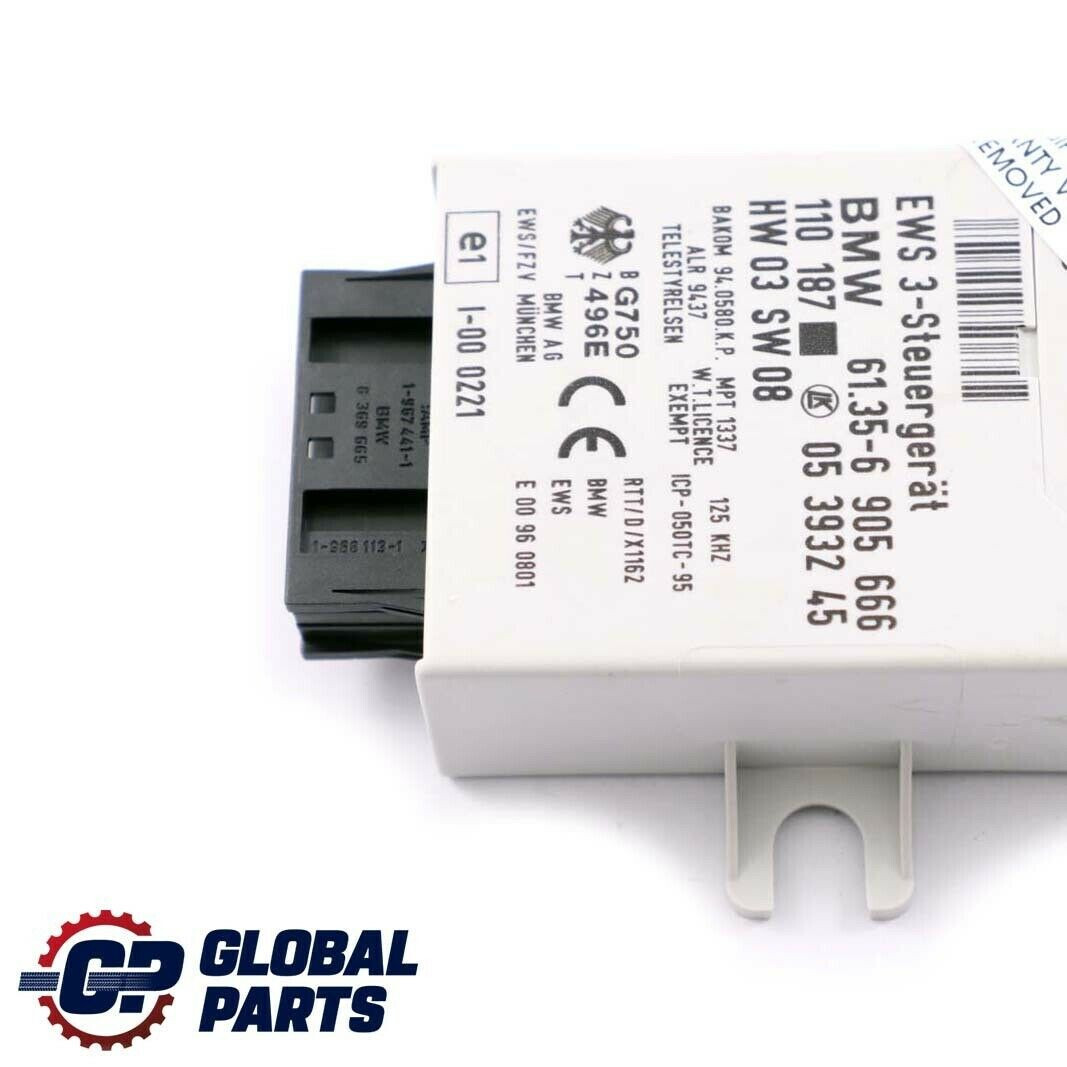 BMW E39 E46 Mini Cooper R50 EWS3 Control Unit 3 Immobiliser Module ECU ...