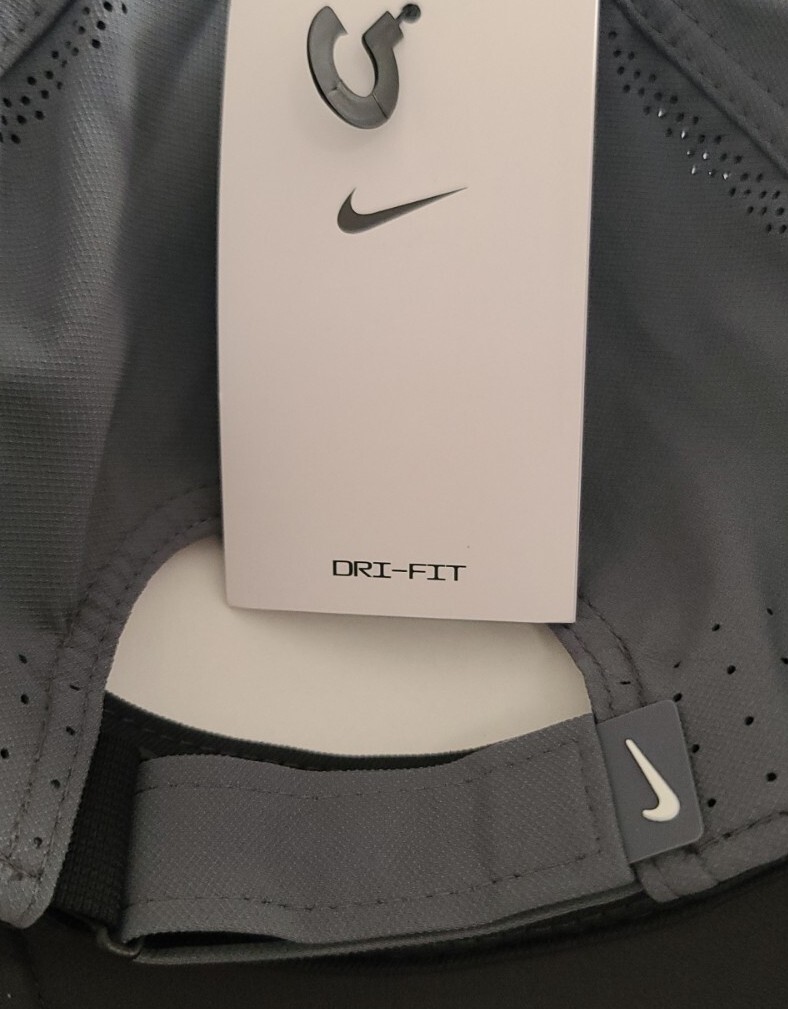 NEW Nike Dri-Fit Aero Legacy 91 Adjustable Baseball Cap Flint Gray ...