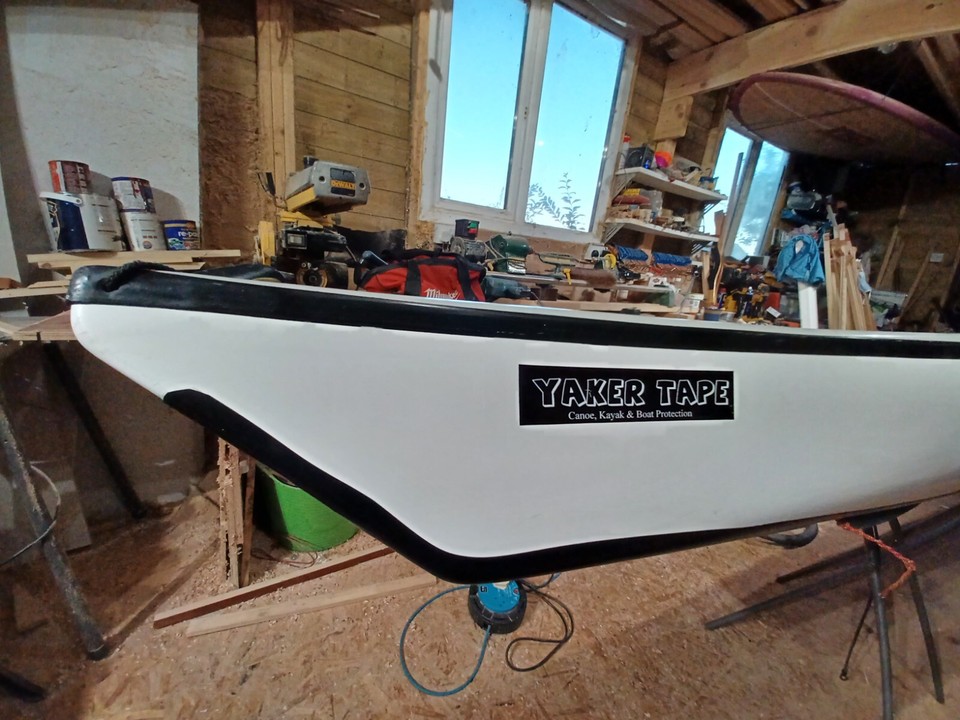 Canoe ,Kayak, Boat, Keel, Hull protection Yaker Tape 4 inch (100mm) x 6 ...