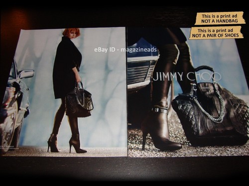 JIMMY CHOO 3-Page PRINT AD Fall 2013 NICOLE KIDMAN sexy woman in ...