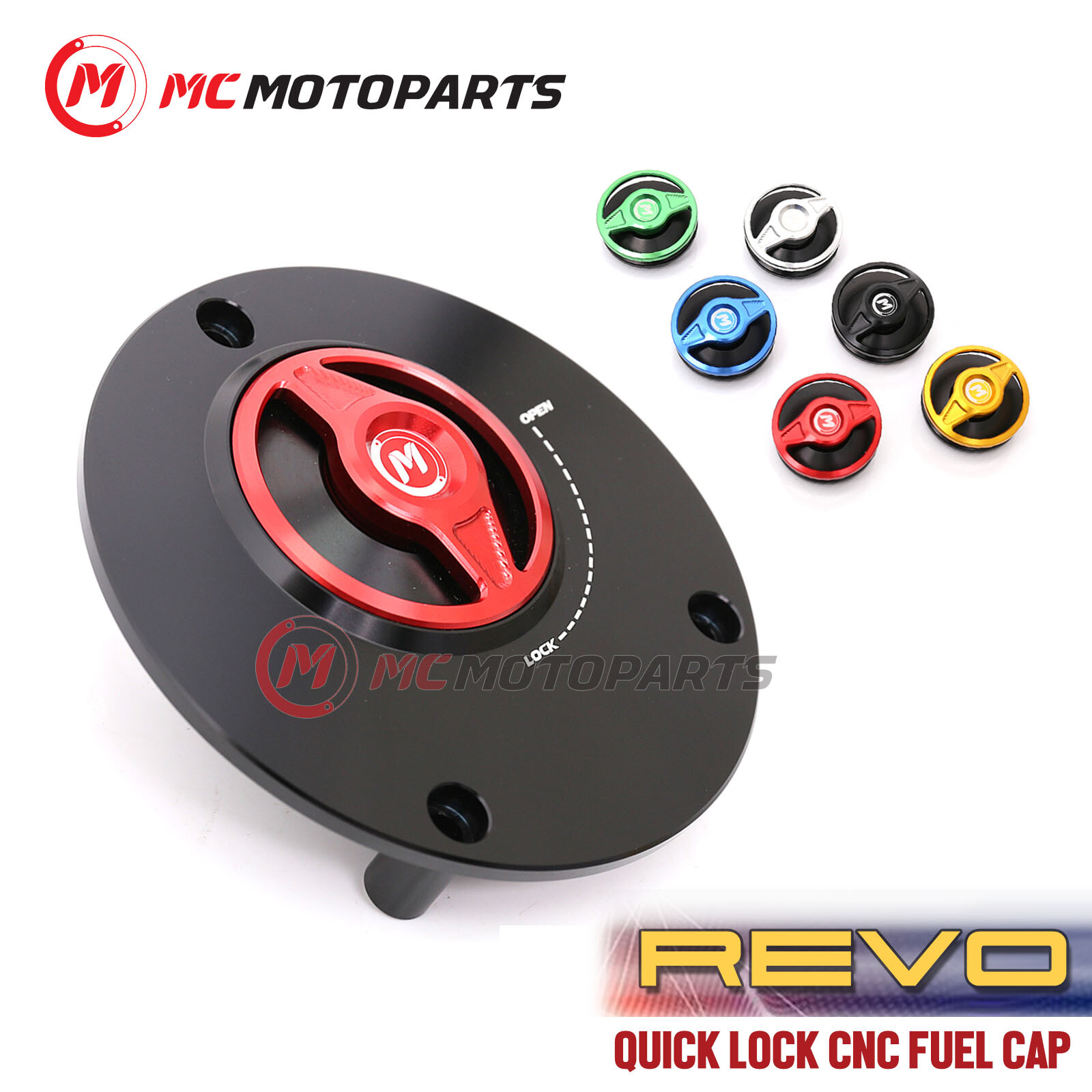 REVO Red Quick Lock Fuel Cap For MSX 125 16 17 18 19 20 21 22 | eBay
