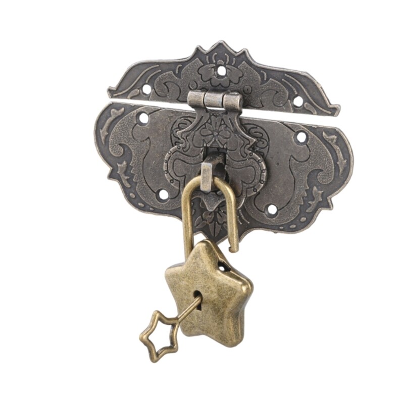 Classical Box Jewelry Clasps Lock Vintage Box Lock Simple Use Lock | eBay