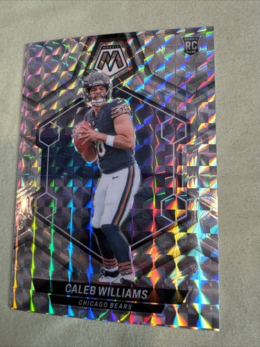 2024 Mosaic Caleb Williams Silver Mosaic Prizm Rookie SP #301 RC ...