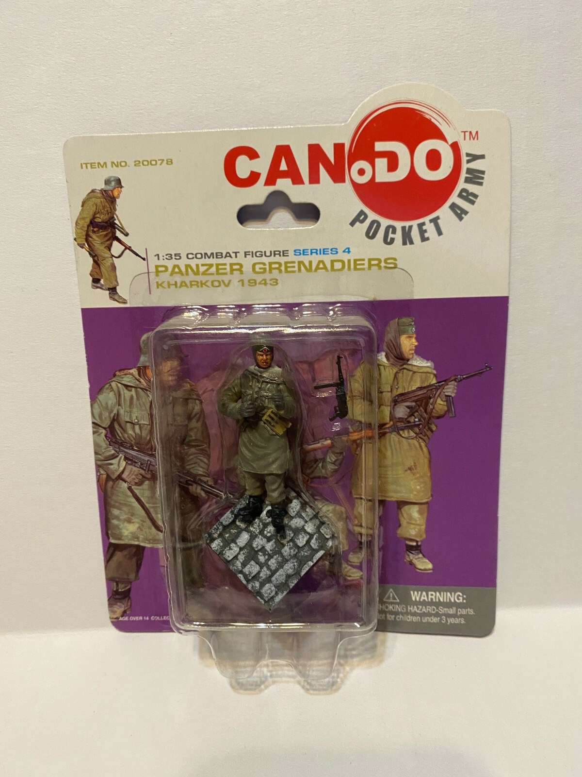 Can Do Pocket Army 1:35 Figure Series 4 Panzer Grenadiers Kharkov 1943 ...
