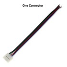 RGBW LED Strip Connector 5pin 12mm/10mm Free Welding Connector 5pcs/lot ...