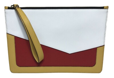 Botkier Woman's Leather Clutch, Rouge Combo Color - MSRP: $88.00 | eBay