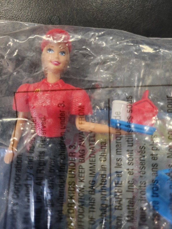 McDonald's Happy Meal Toy #10 McDonald's Crew Barbie Figurine | eBay