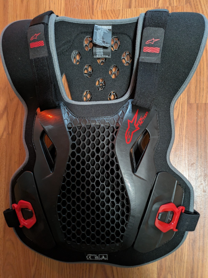 alpinestars chest protector xxl | eBay