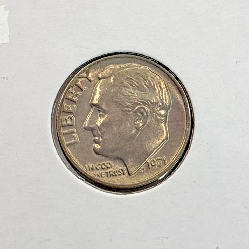 1971 Roosevelt Dime BU (Brilliant Uncirculated) Philadelphia Mint | eBay