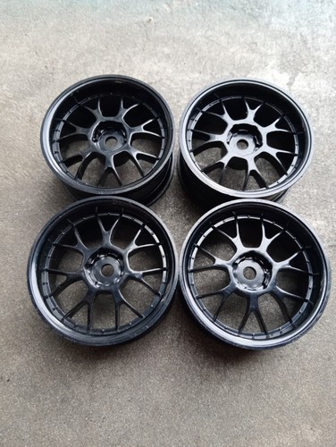 12x Onroad/Drift Black Plastic Rims - 1/10 RC Wreckers | eBay Australia