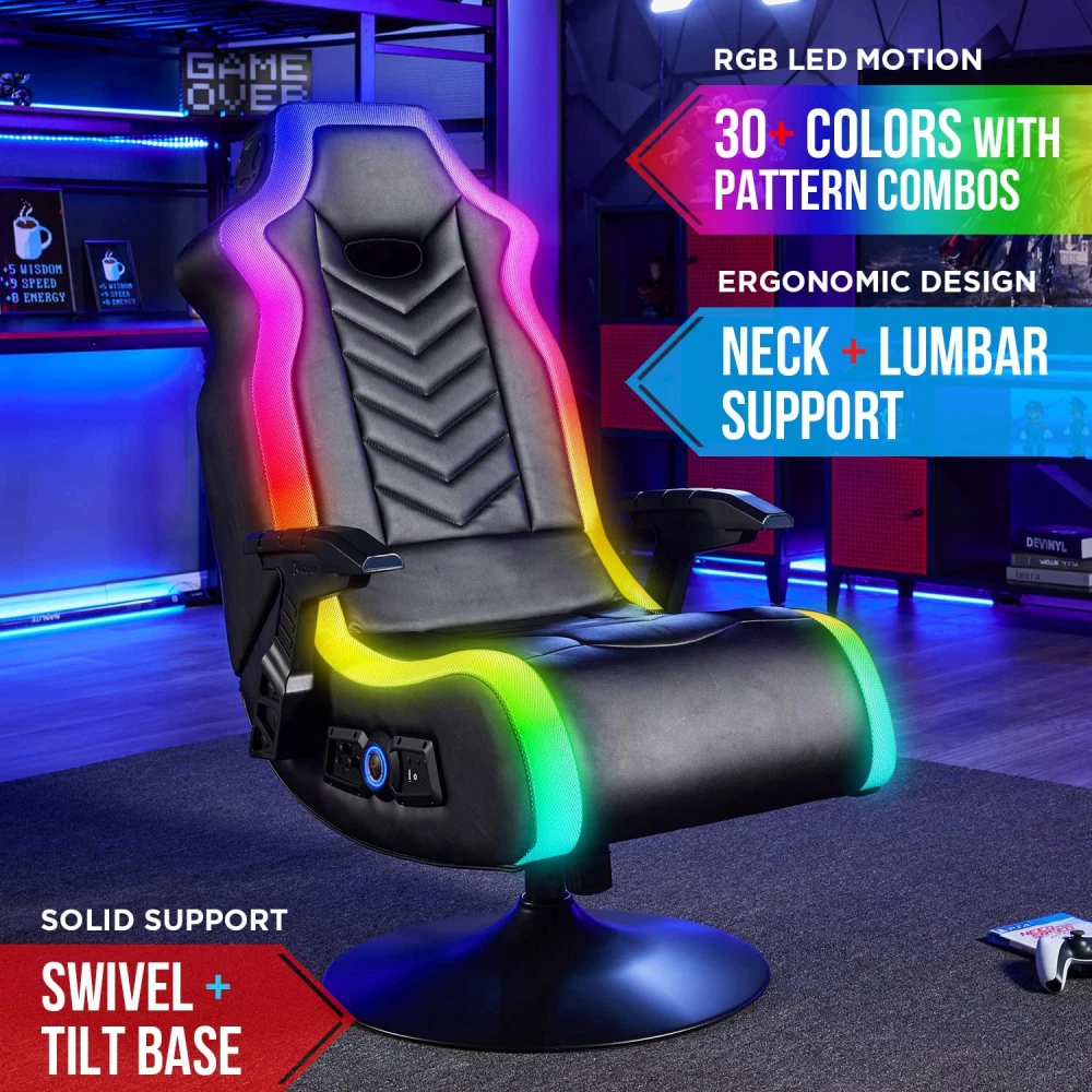 Torque Bluetooth Audio Pedestal Gaming Chair With