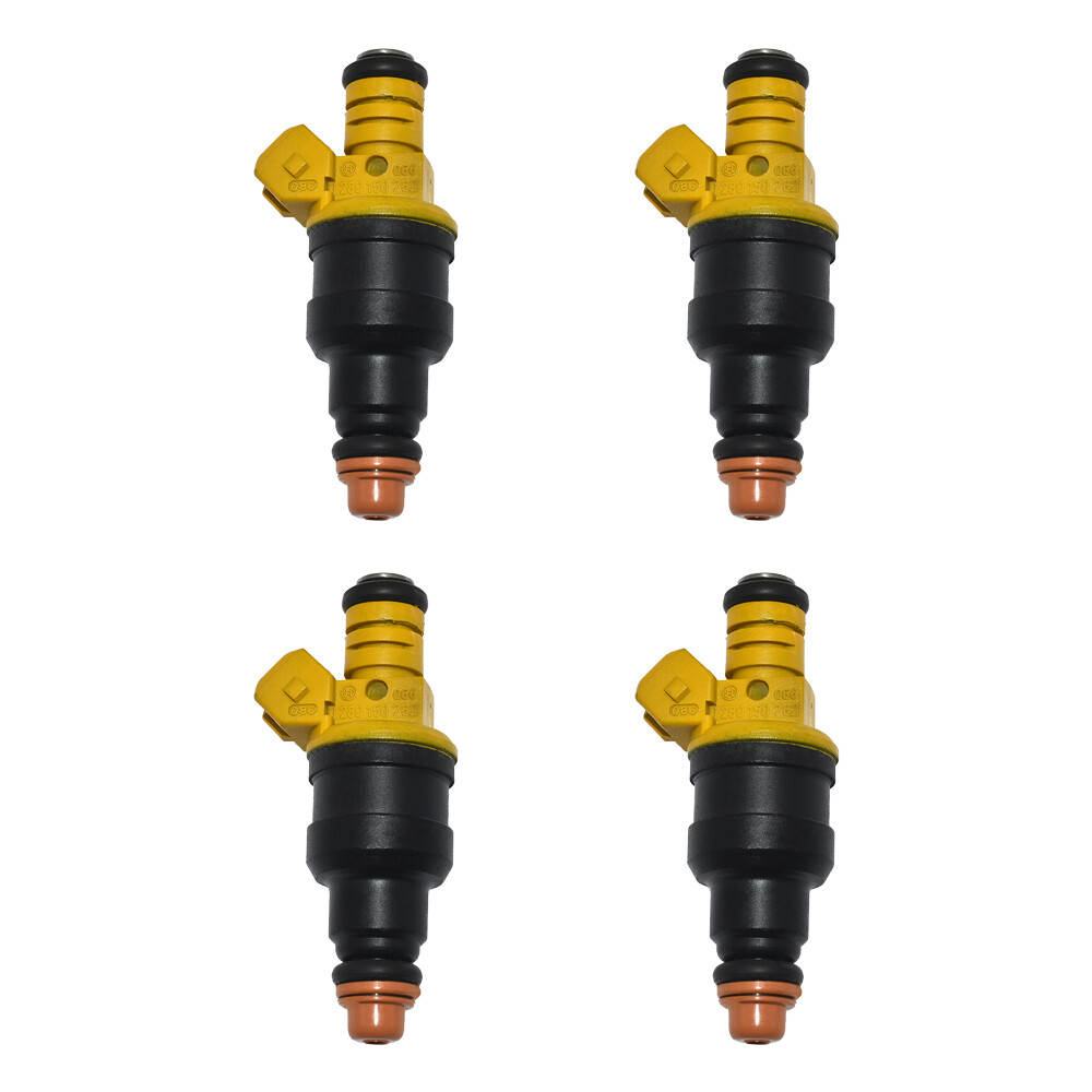 4Pcs Fuel Injectors For Volvo 240 244 245 740 745 760 780 940 960 ...