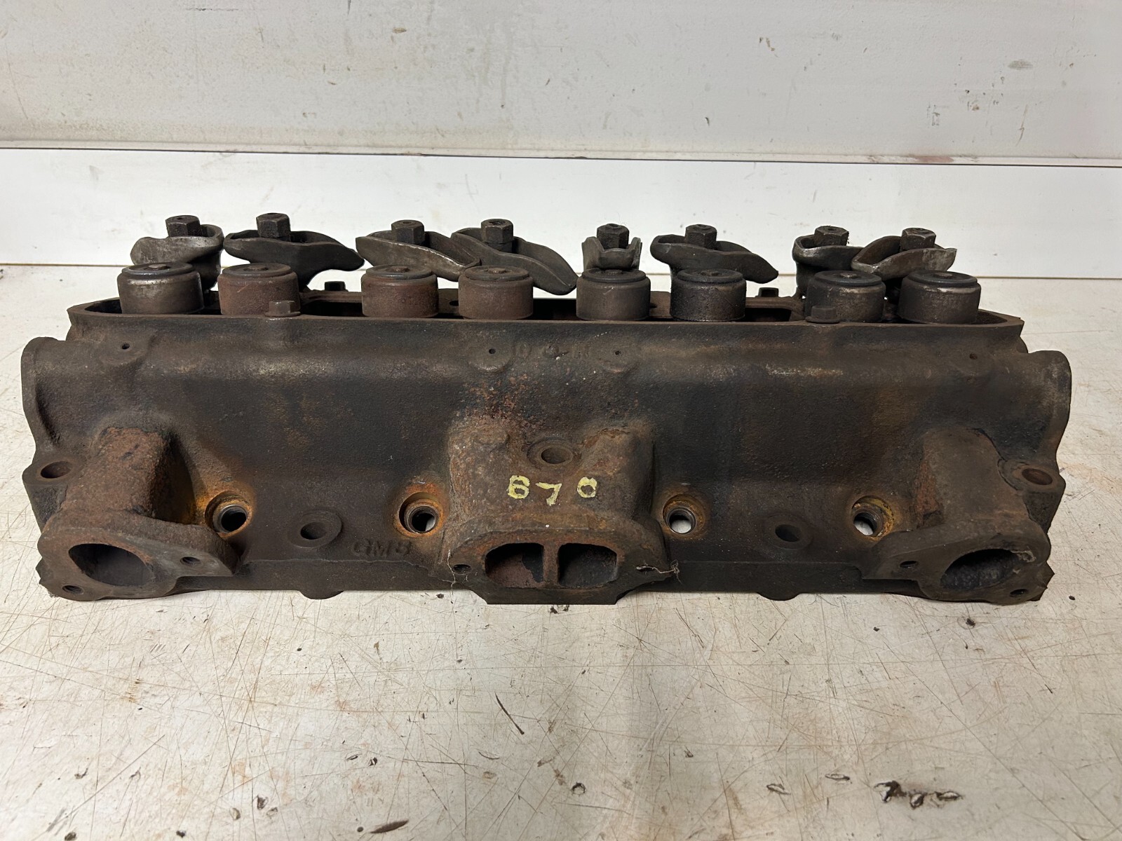 1967 Pontiac GTO 670 Cylinder Head | 624 | Genuine OEM | Vintage Part