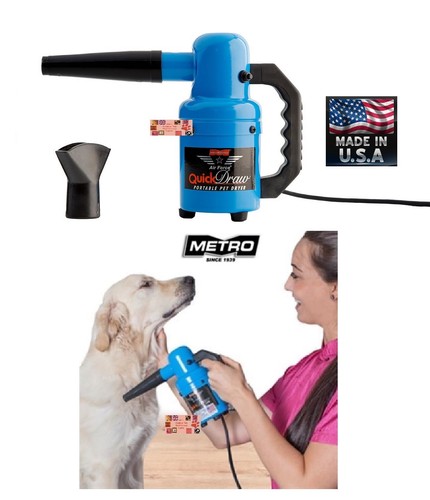Metro Air Force Mini HANDS-FREE or HANDHELD Pet HAIR DRYER DOG GROOMING ...
