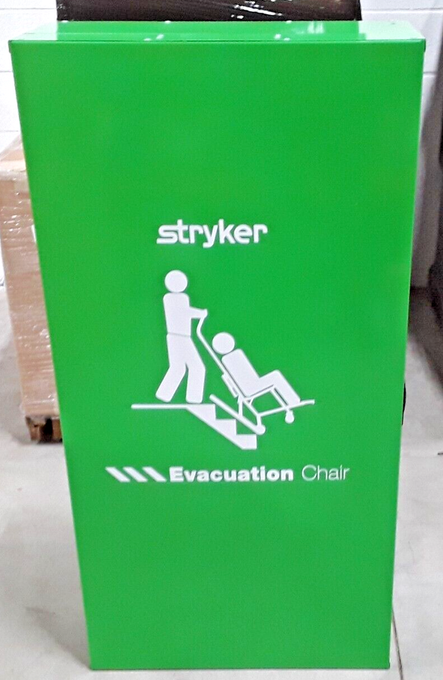 6254000000 - STRYKER - WALL CABINET FOR EVACUATION CHAIR - SEALED - NEW ...