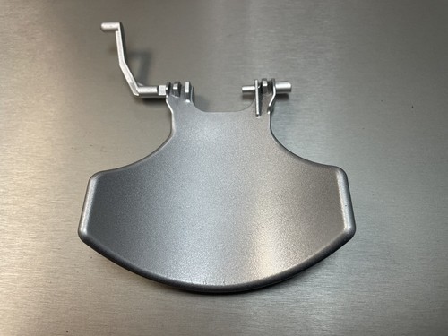 GE Fridge Dispenser Paddle Silver Finish w Minor Scratches WR17X12131 ...