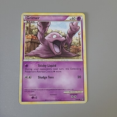 GRIMER - 50/90 - Undaunted - Common - Pokemon Card MP Non-Holo | eBay