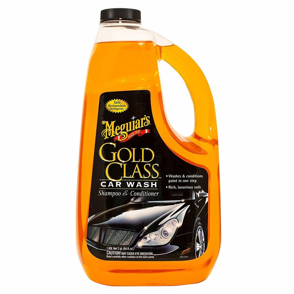 Meguiar's Car Care 5983 Gold Class Shampoo with Wax, 1890 ml | eBay