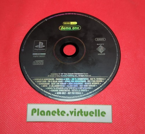 DEMO ONE 97 PLAYSTATION PS1 PAL 🌟 CD UNIQUEMENT | eBay