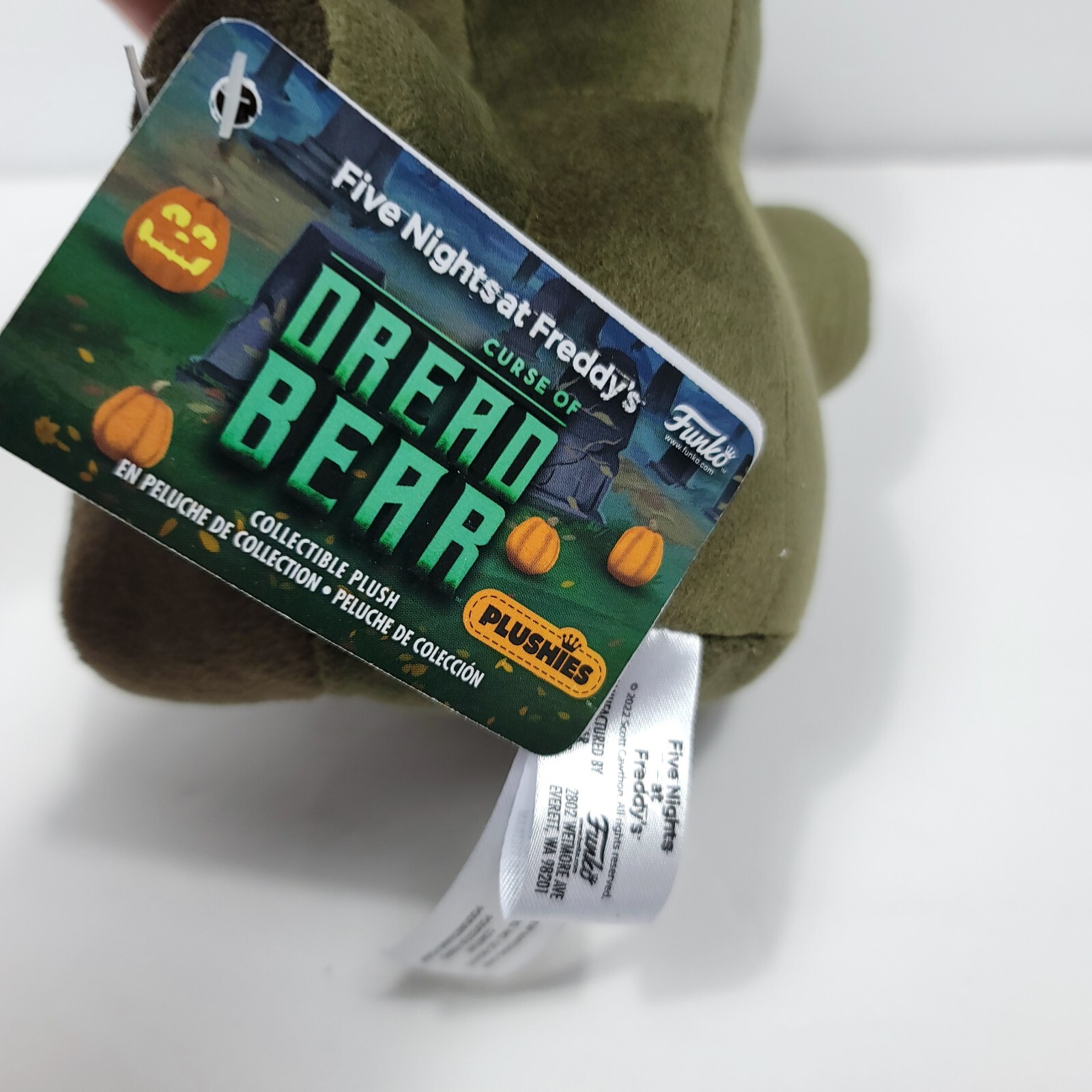 Five Nights At Freddy's FNAF Dreadbear Stuffed Plush Curse of Dread ...