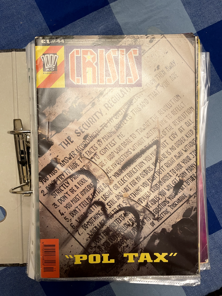 2000 AD Presents Crisis Complete Collection | eBay UK