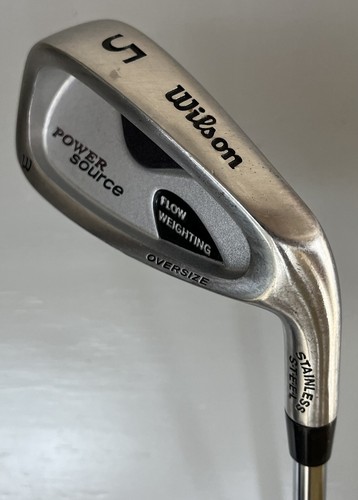 Wilson Power Source 5 Iron Flow Weighted Spin Oversize - Good Condition ...