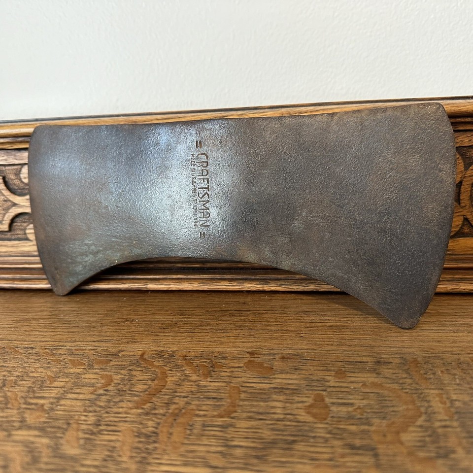 Vintage Craftsman Double Bit Axe Ax Head 3.11 LBS Total Weight Woodsman ...