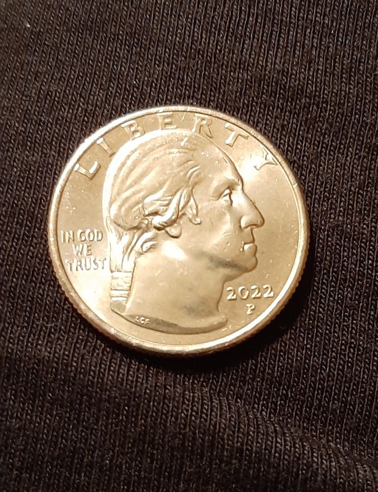 ~~RARE~~2022 P Maya Angelou Quarter . Drooling George Washington | eBay