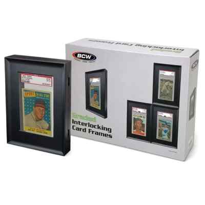 24 BCW Interlocking Graded Card Frames Interlocking Frames for Trading ...