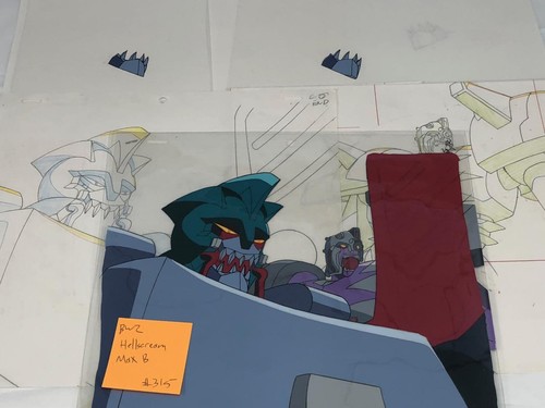 TRANSFORMERS JAPANESE BEAST WARS 2 II HELLSCREAM MAX B ANIMATION ART ...