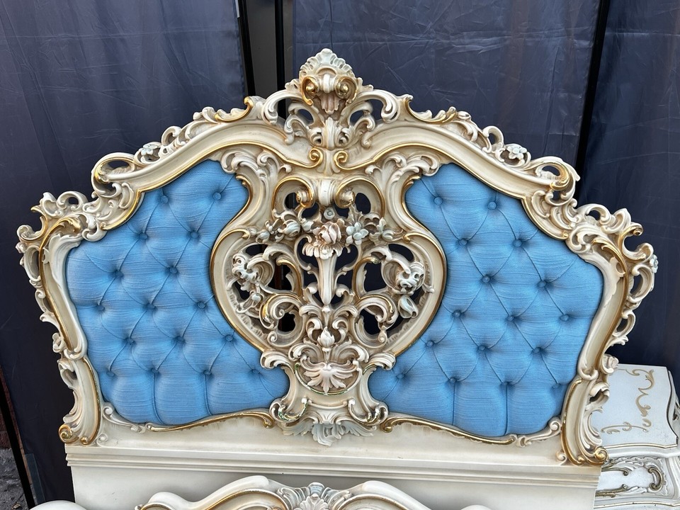 Silik Baroque Rococo Twin Bed Made in Italy Louis | eBay