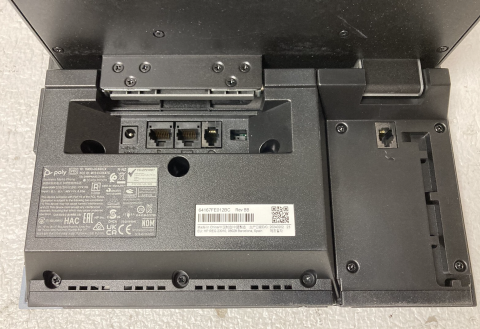 Poly Polycom CCX 700 Touchscreen Business Media Phone Reset No Power ...