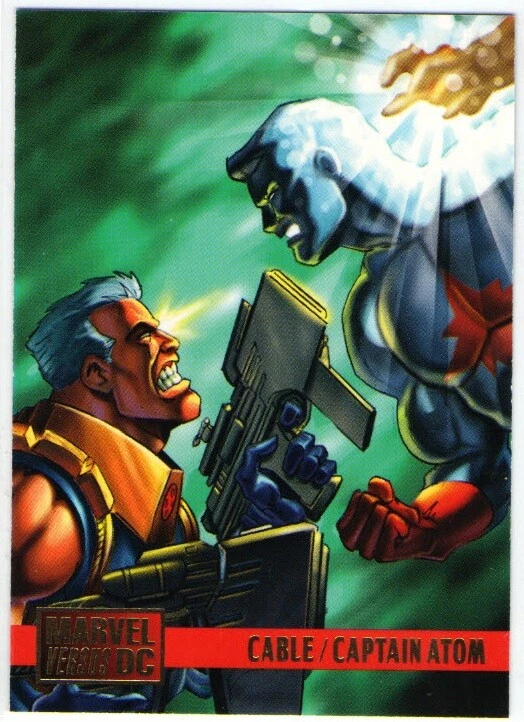Captain Atom Vs Captain Marvel