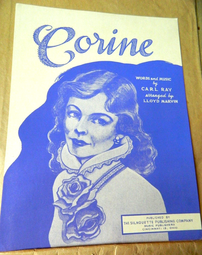 Sheet Music CORINE 1952 Carl Ray Lloyd Marvin | eBay