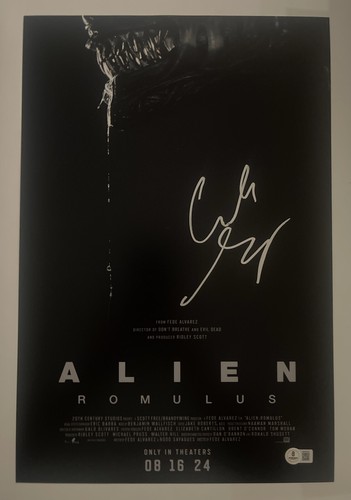 CAILEE SPAENY SIGNED ALIEN ROMULUS 12x18 AUTOGRAPH PHOTO BECKETT ...