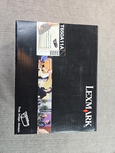Genuine Lexmark T650A11A Black Toner Print Cartridge T650 T652 T654 656 ...