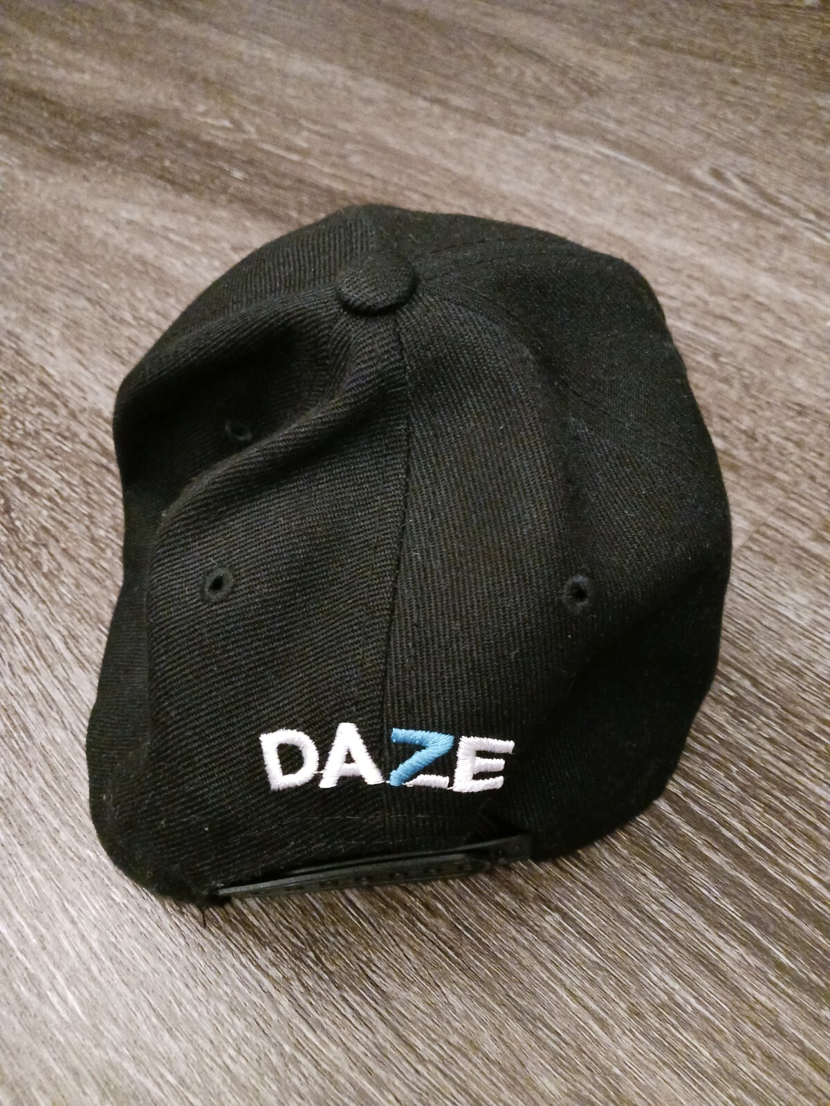 D Logo Cap, Black, Daze Logo For Back, One Size | eBay