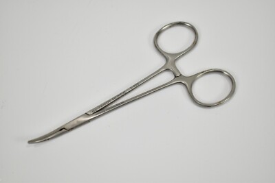 Hu-Friedy Hemostat Surgical Medical Dental Instrument 5-025 Curved ...