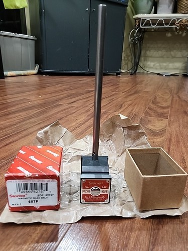 STARRETT 657P Magnetic Base And Upright Post | eBay