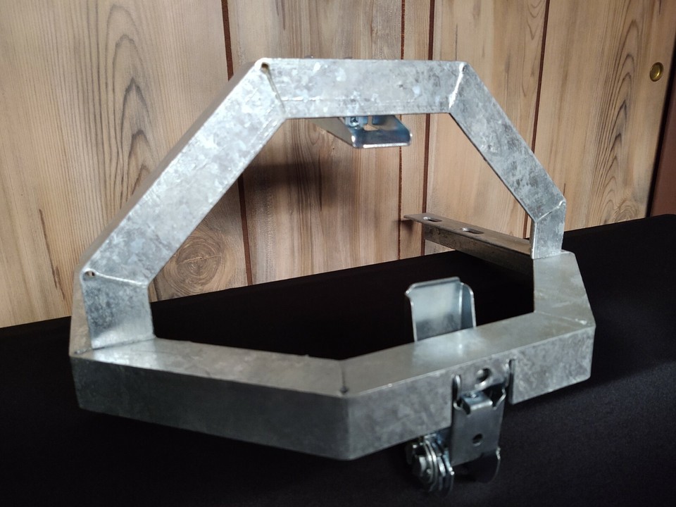 CHIMNEY DOUBLE RATCHET MOUNTING BRACKET FOR ANTENNA, DISH MAST /STRAP ...