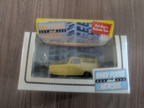 1990 Lledo Only Fools And Horses Del Boy Reliant Supervan 111. 1:43 ...