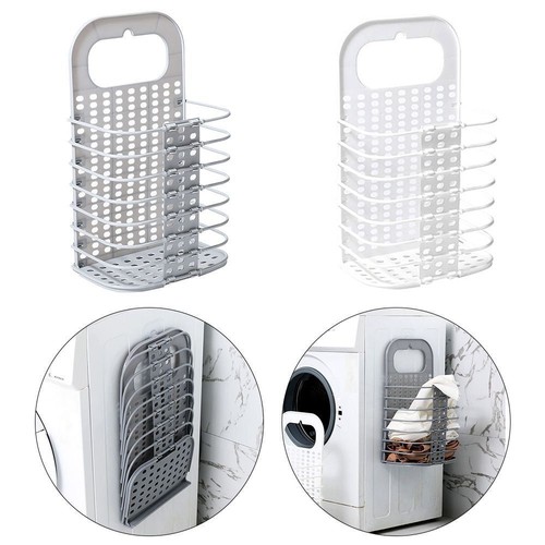 Handle Large Dirty Clothes Basket Wall-mounted Dirty Clothes Rack ...